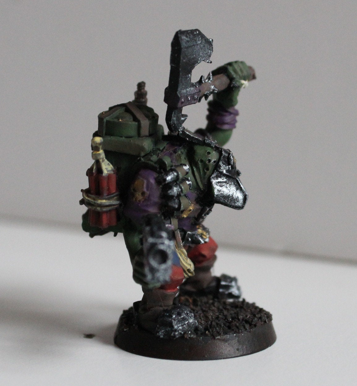 Ork Commandos With Gas Mask, Axe and Bolter Warhammer 40000 - Etsy