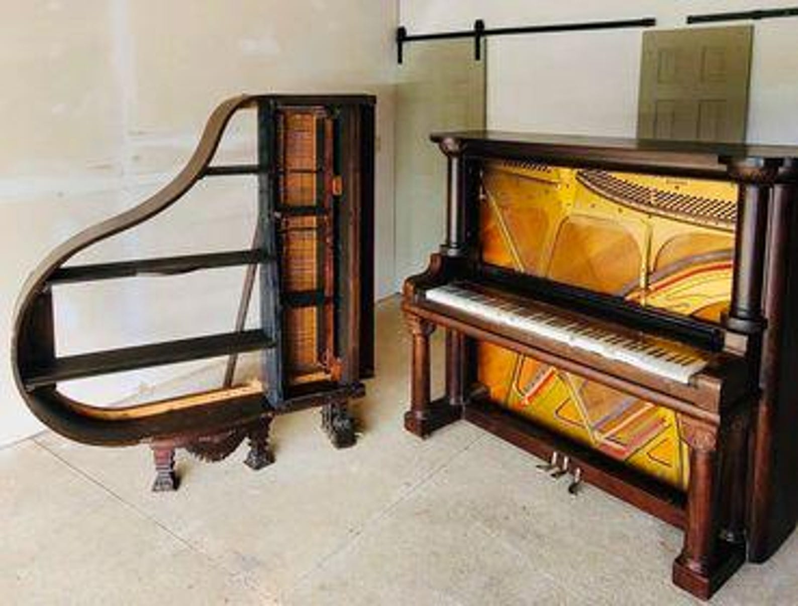 Baby Grand Book Case - Etsy