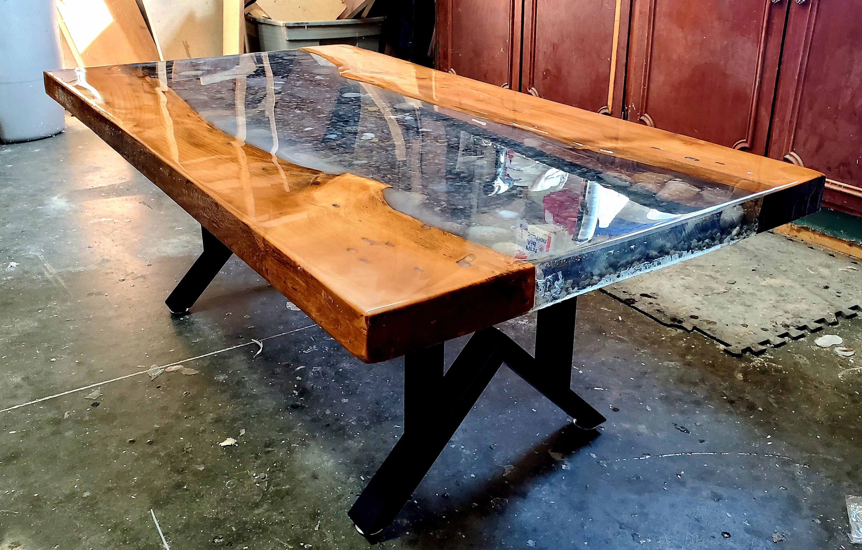 Epoxy River Coffee Table - Etsy