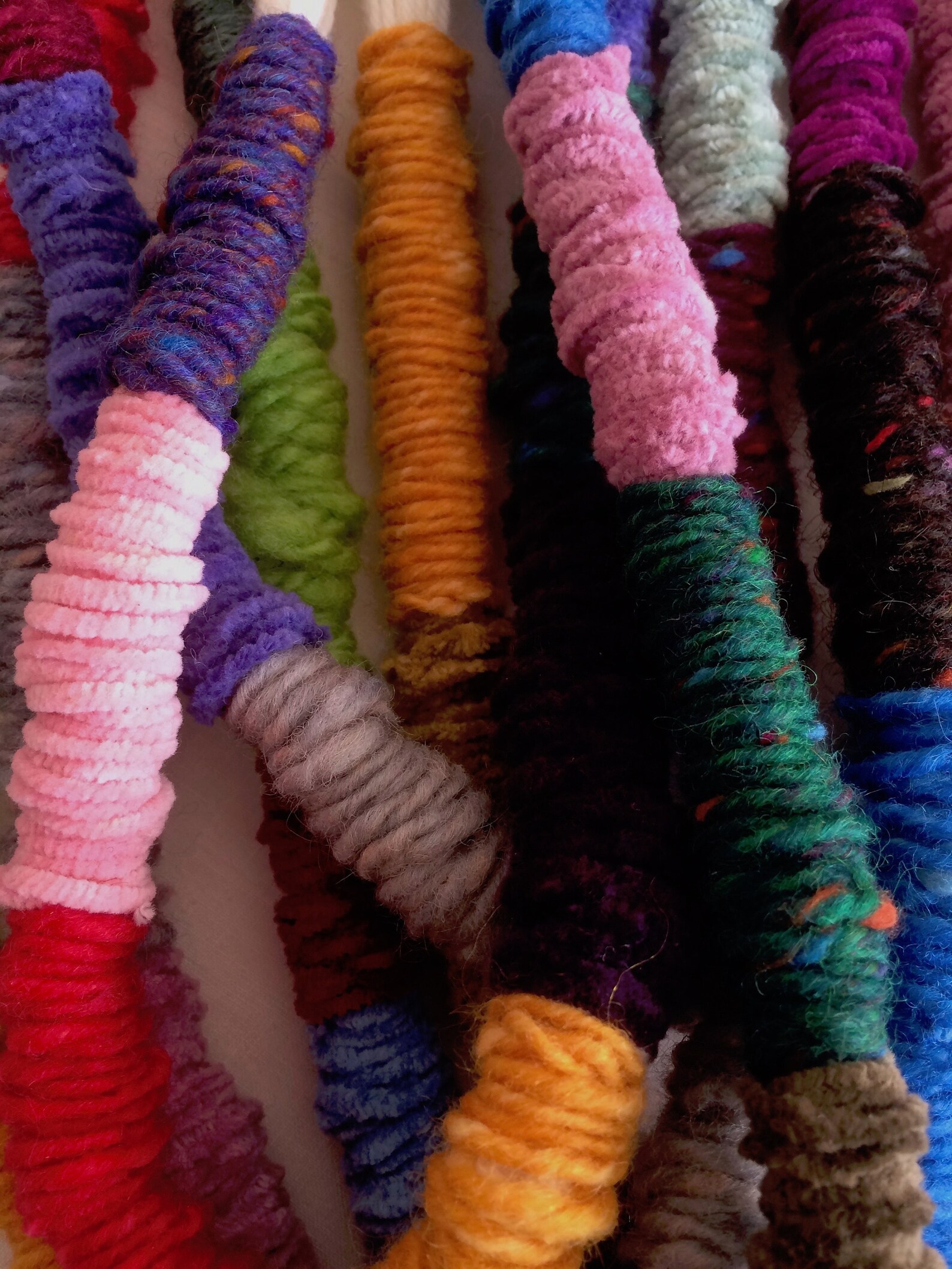 Handmade Unique Colorful Luxury Yarn Wall Hanging - Etsy