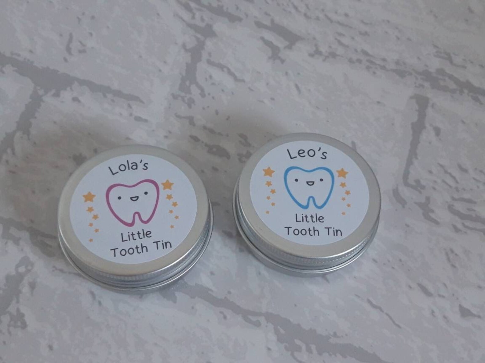 Personalised Tooth Fairy Mini Tin / Baby Teeth / Keepsake / | Etsy