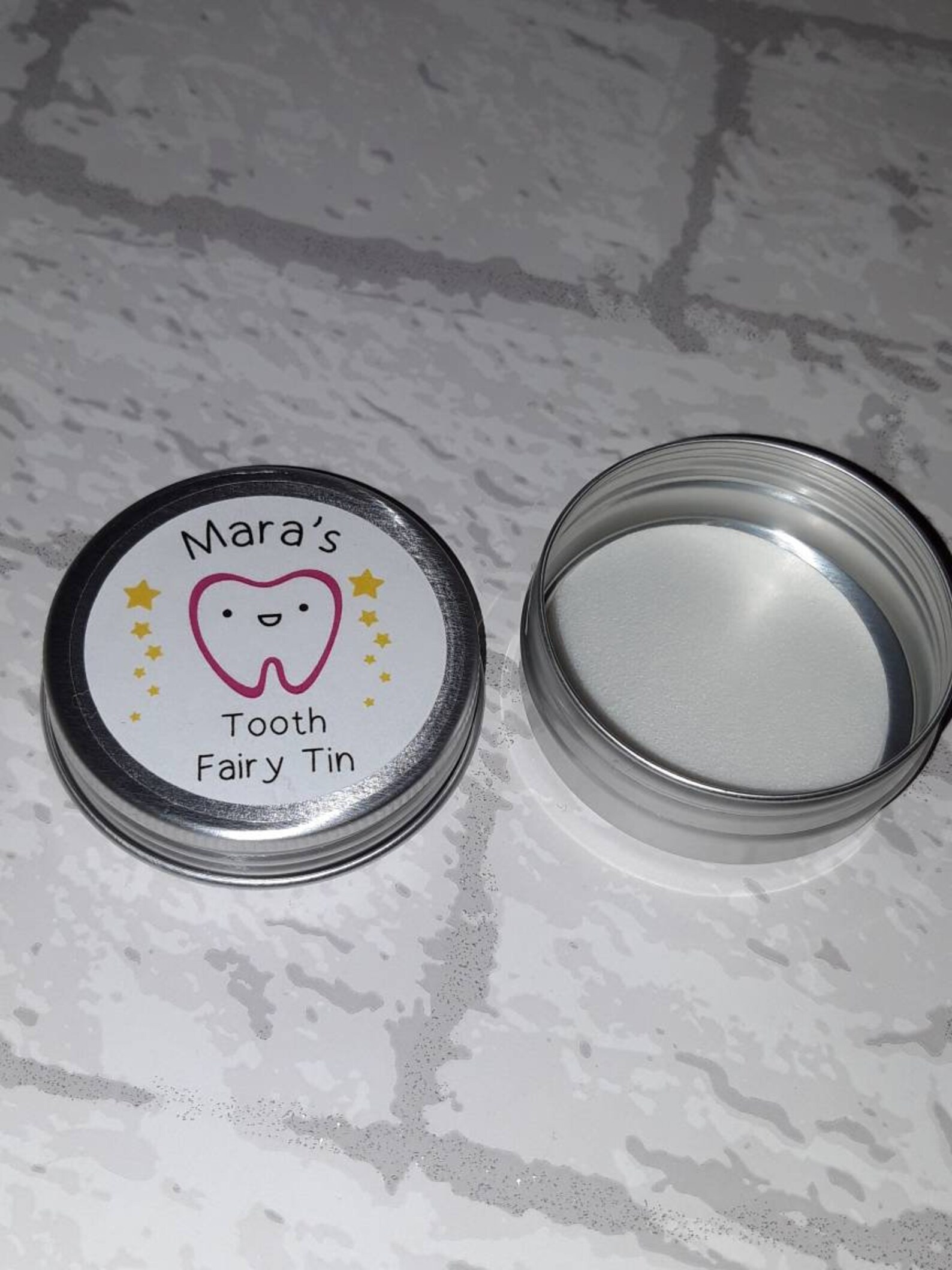 Personalised Tooth Fairy Mini Tin / Baby Teeth / Keepsake / | Etsy