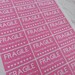 Pink Fragile Please Handle With Care Stickers / Labels / - Etsy