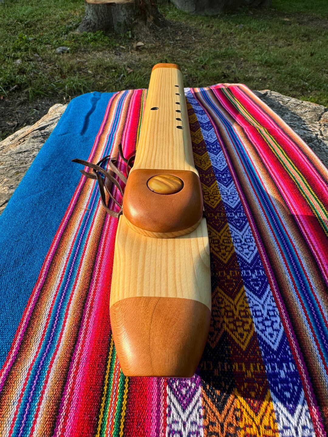 White Pine Alternating Drone Flute Key of F 432hz - Etsy