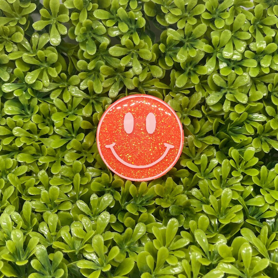 CUSTOM Smiley Face Badge Reel - Etsy