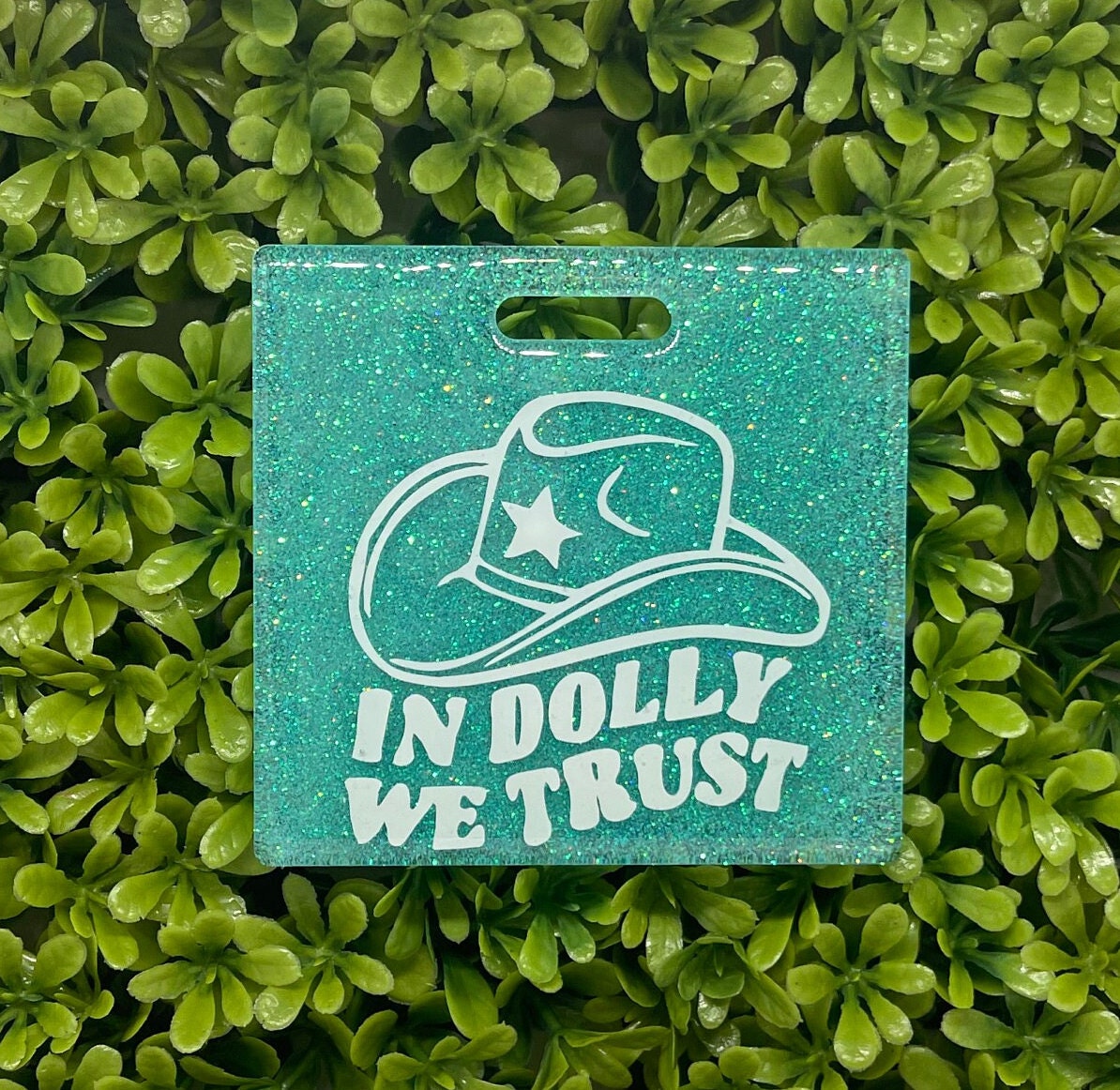 CUSTOM in Dolly We Trust Badge Buddy & Reel Set - Etsy
