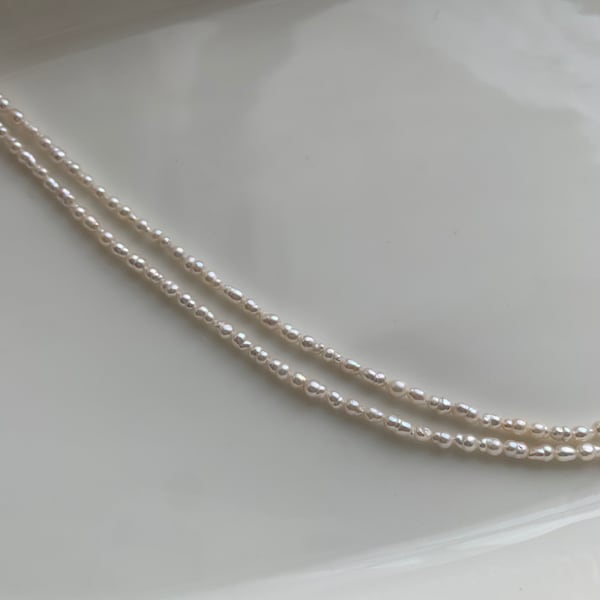 Cute Pearl Necklace - Etsy