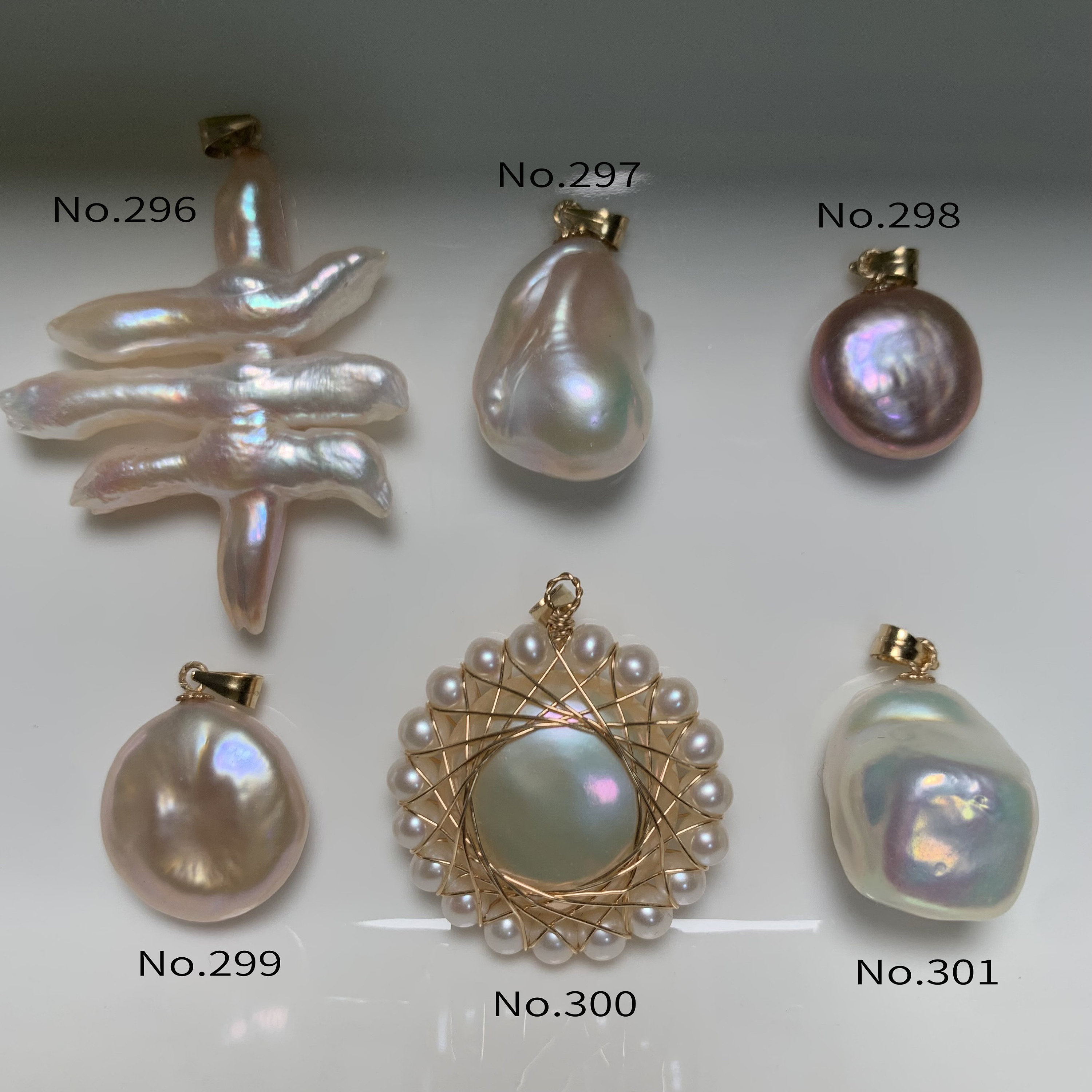 Colgante de perlas barrocas collar de perlas individuales - Etsy México