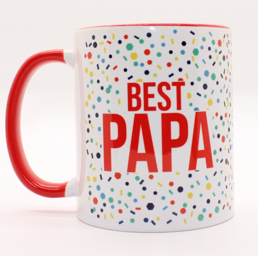 Best Papa Mug | the Confetti Collection | Ideal for Father's Day and ...