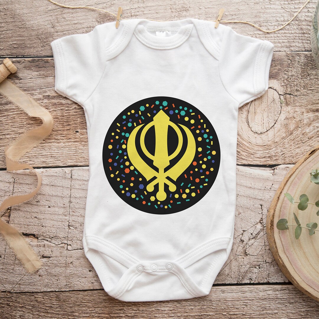 Khanda Symbol (sikh Symbol) Colourful Confetti Unisex - Etsy