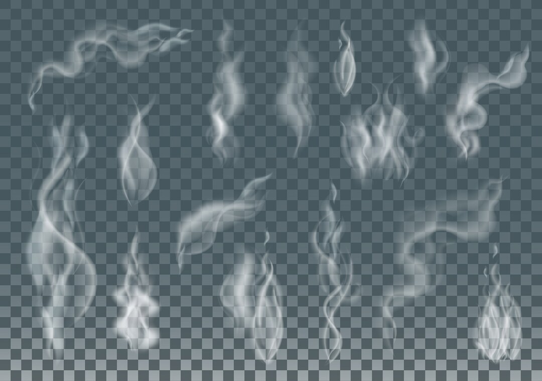 Steam Smoke Overlays Mist Fog Vapor Clipart Photoshop Effect Textures ...