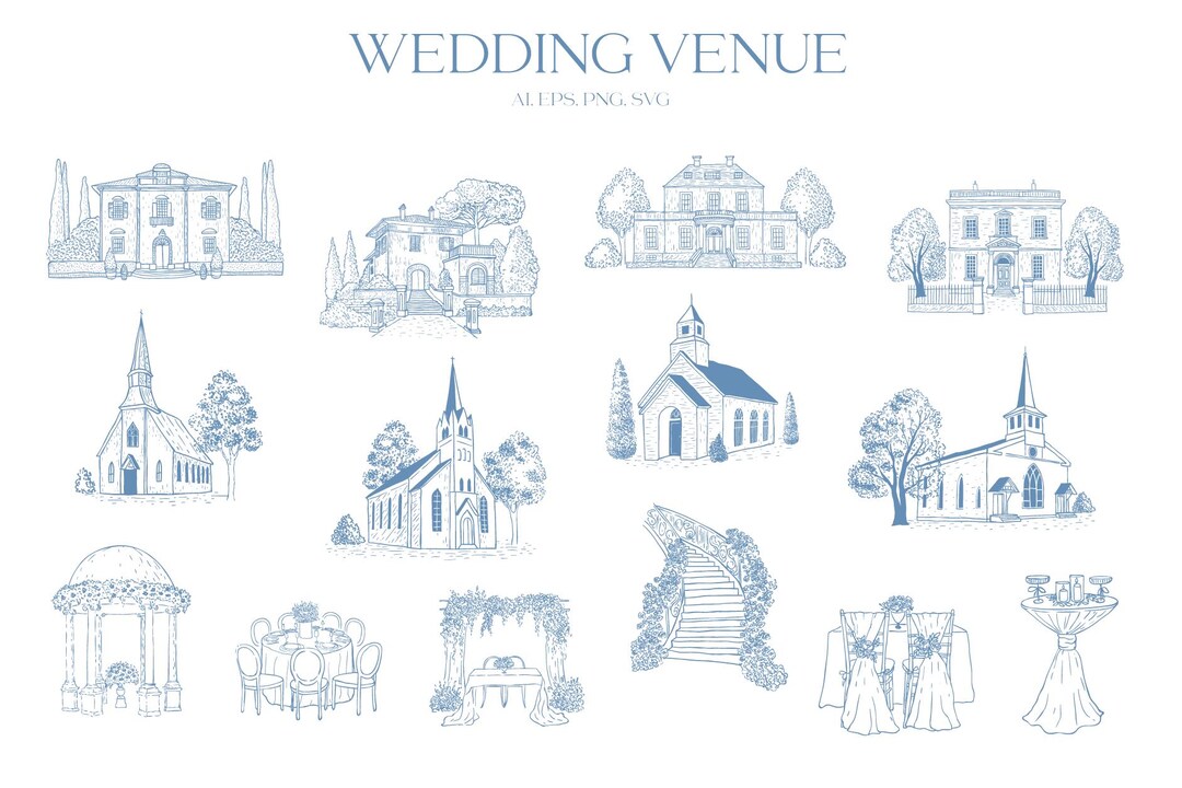 Wedding Venue, Church, Villa, Invitation, Wedding Arc, Decor ...