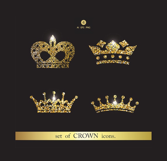 Prince And Princess Crown Clipart