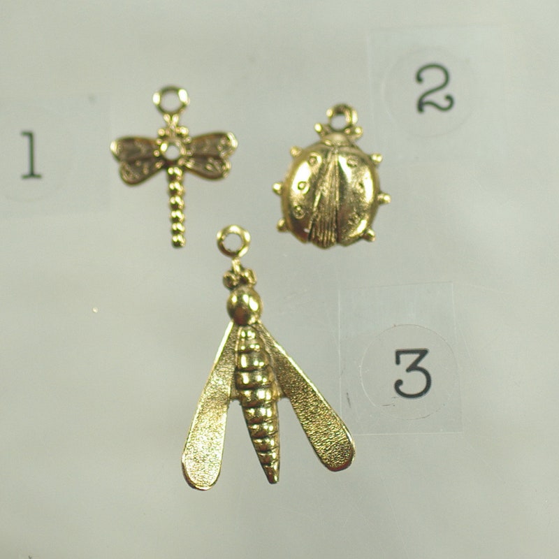 Insect Charms - Etsy