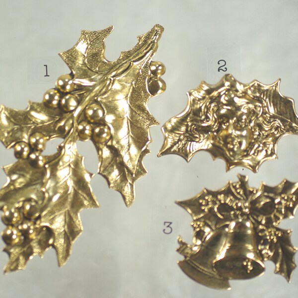 Holly Brooch - Etsy