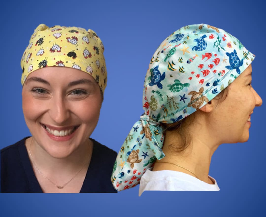 Scrub Hat Pattern For Long Hair at Rita Skelley blog