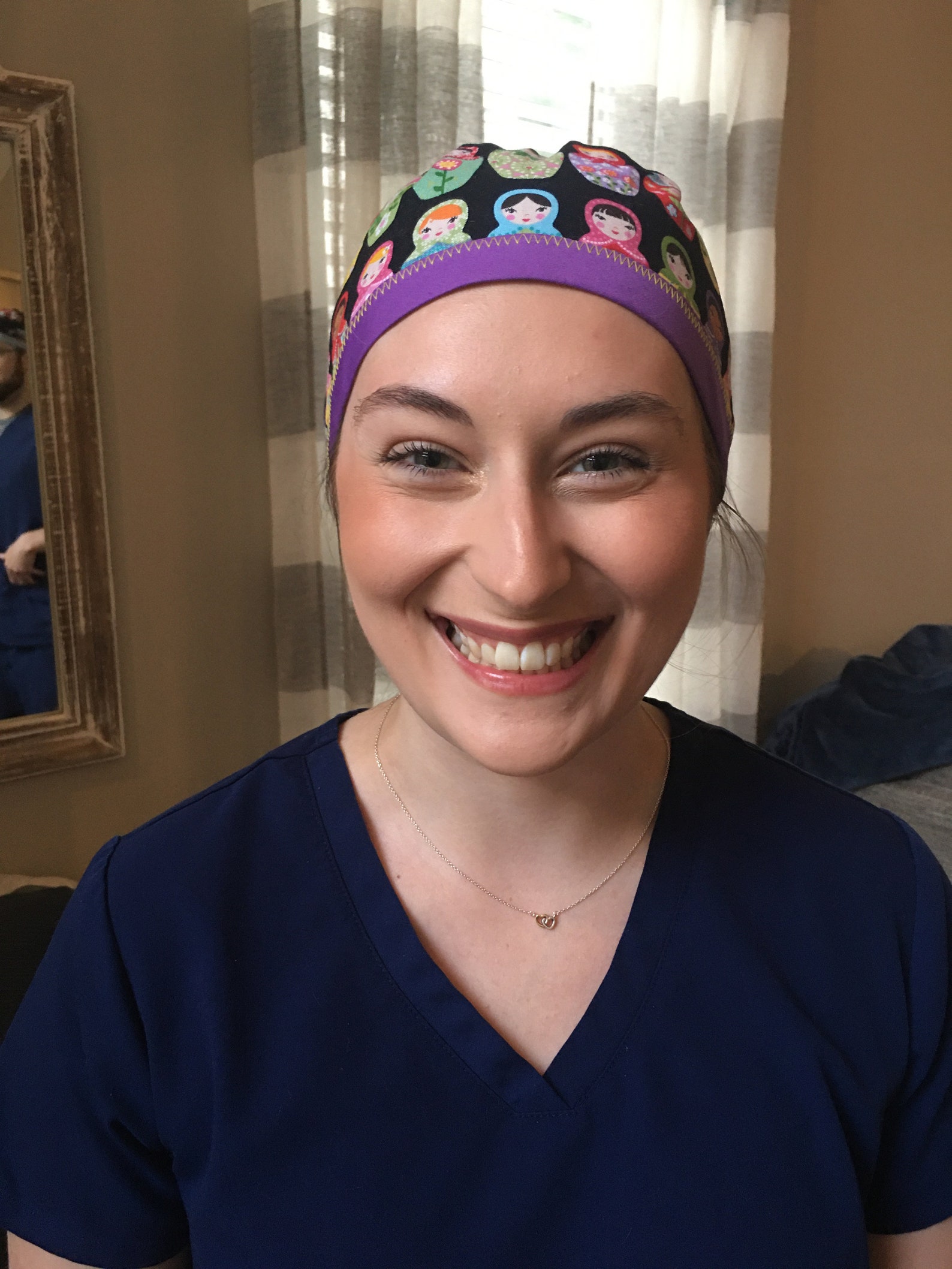 Scrub Cap Pattern Set Download Printable to Scale on Home | Etsy