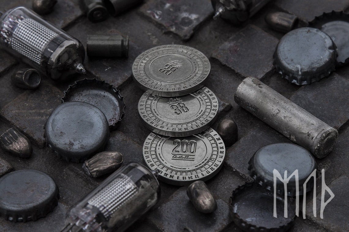 Fallout New Vegas Platinum Chip | Etsy