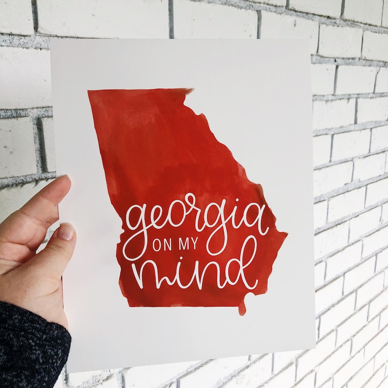Georgia on My Mind - Etsy