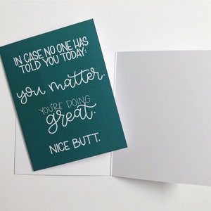 In Case No One Has Told You Card Set, Five Cards and Envelopes Included ...