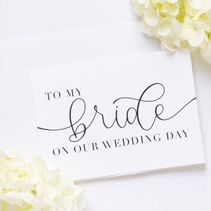 Customizable Wedding Day Cards and Card Sets, Envelopes Included ...