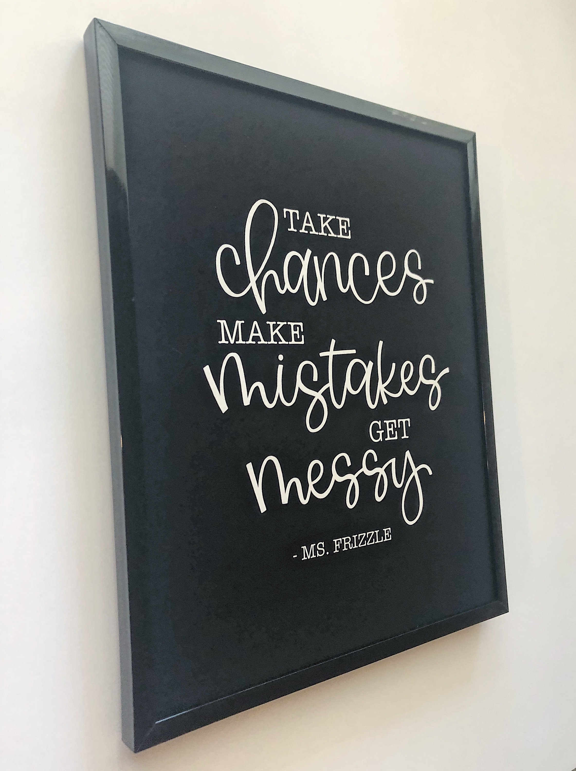 Take Chances - Art Print - 8x10 - Etsy