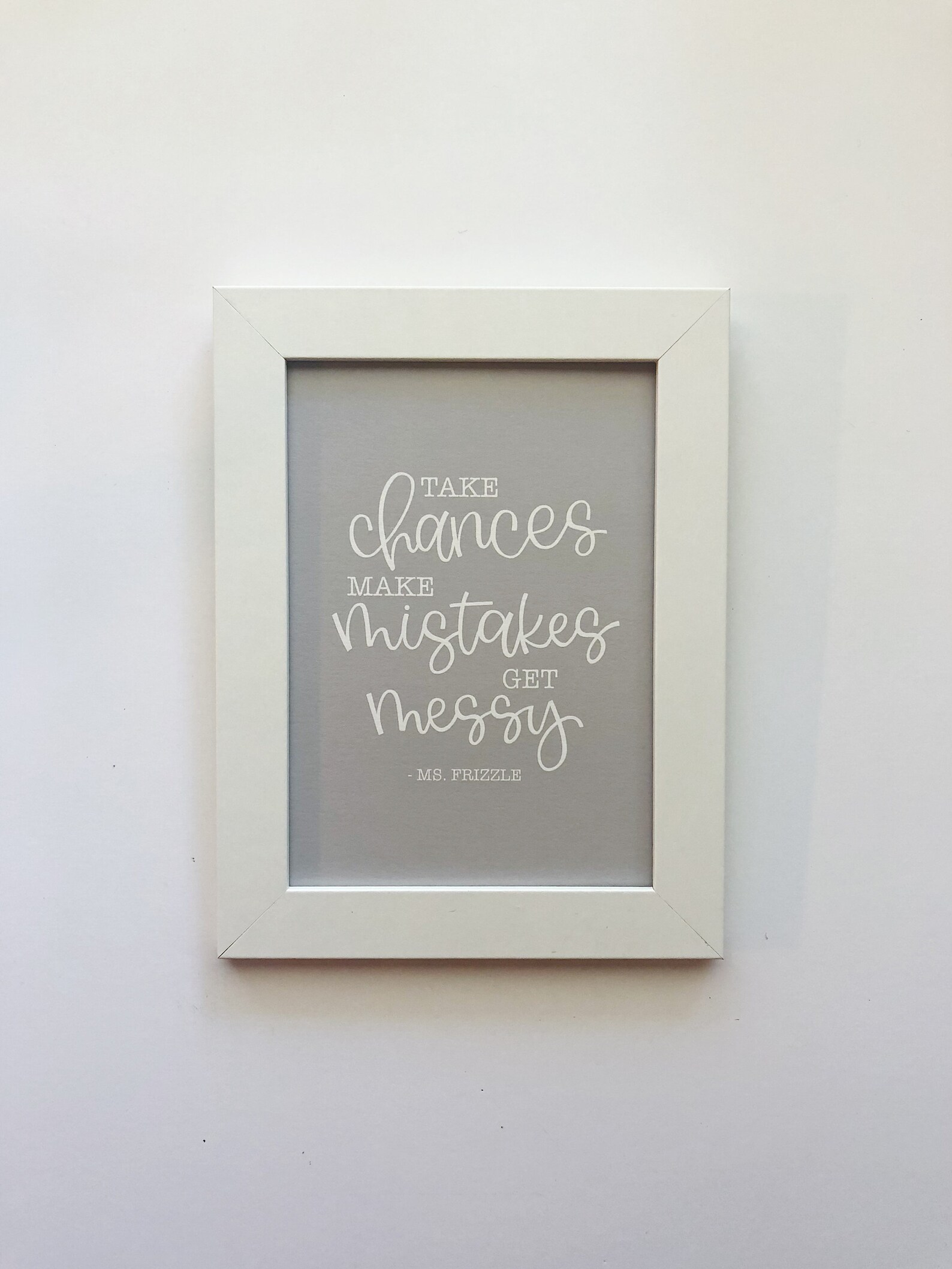 Take Chances - Art Print - 8x10 - Etsy