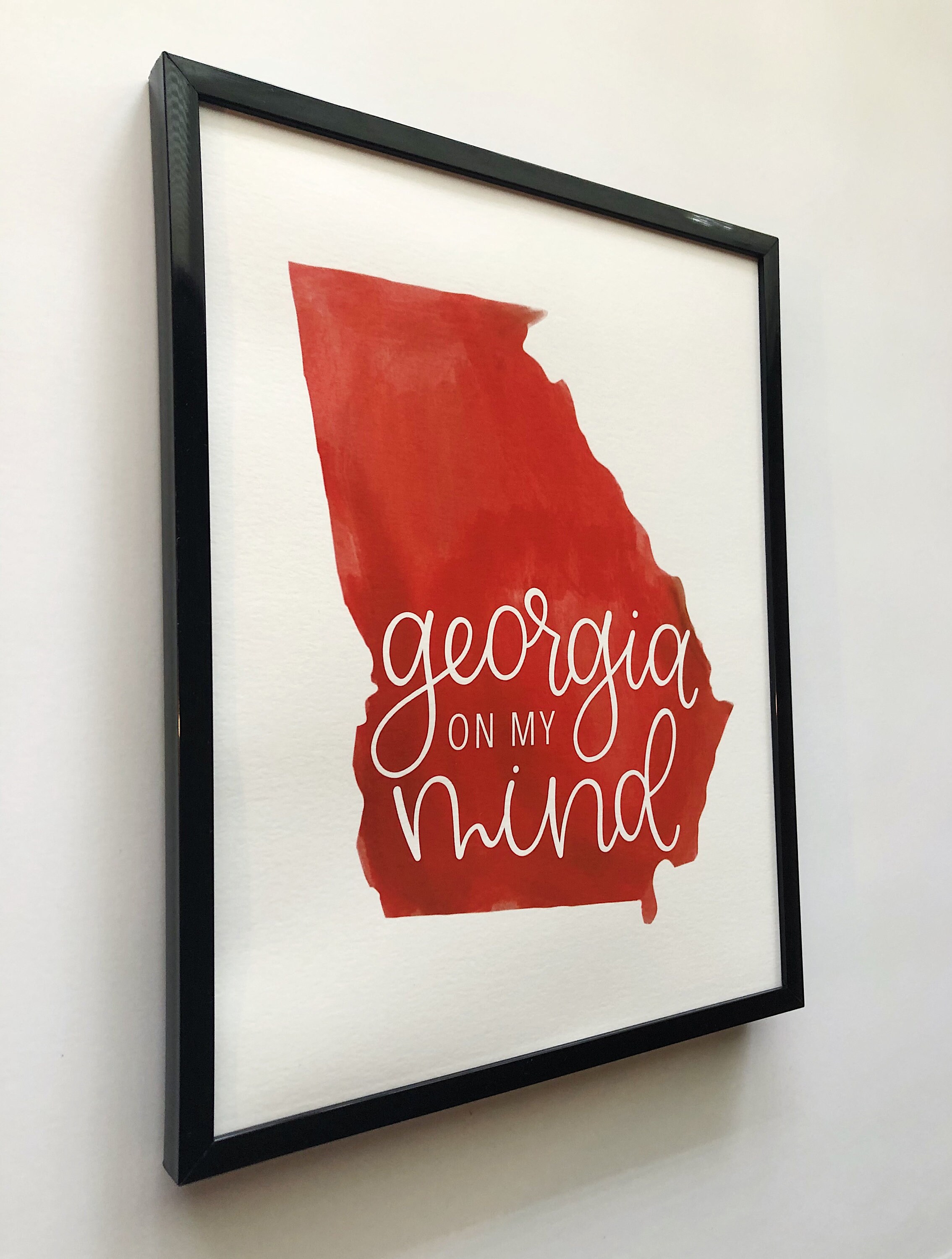 Georgia on My Mind Art Print 5x7 | Etsy