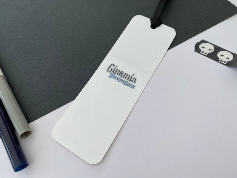 Piano Keys Bookmark - Glossy Laminated Ribbon - Musical Bookworm ...