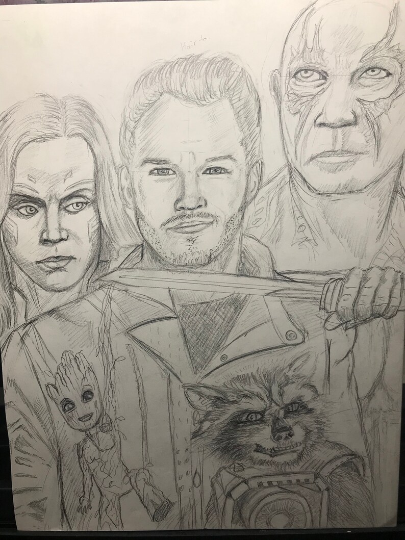 Guardians Family Portrait | Etsy