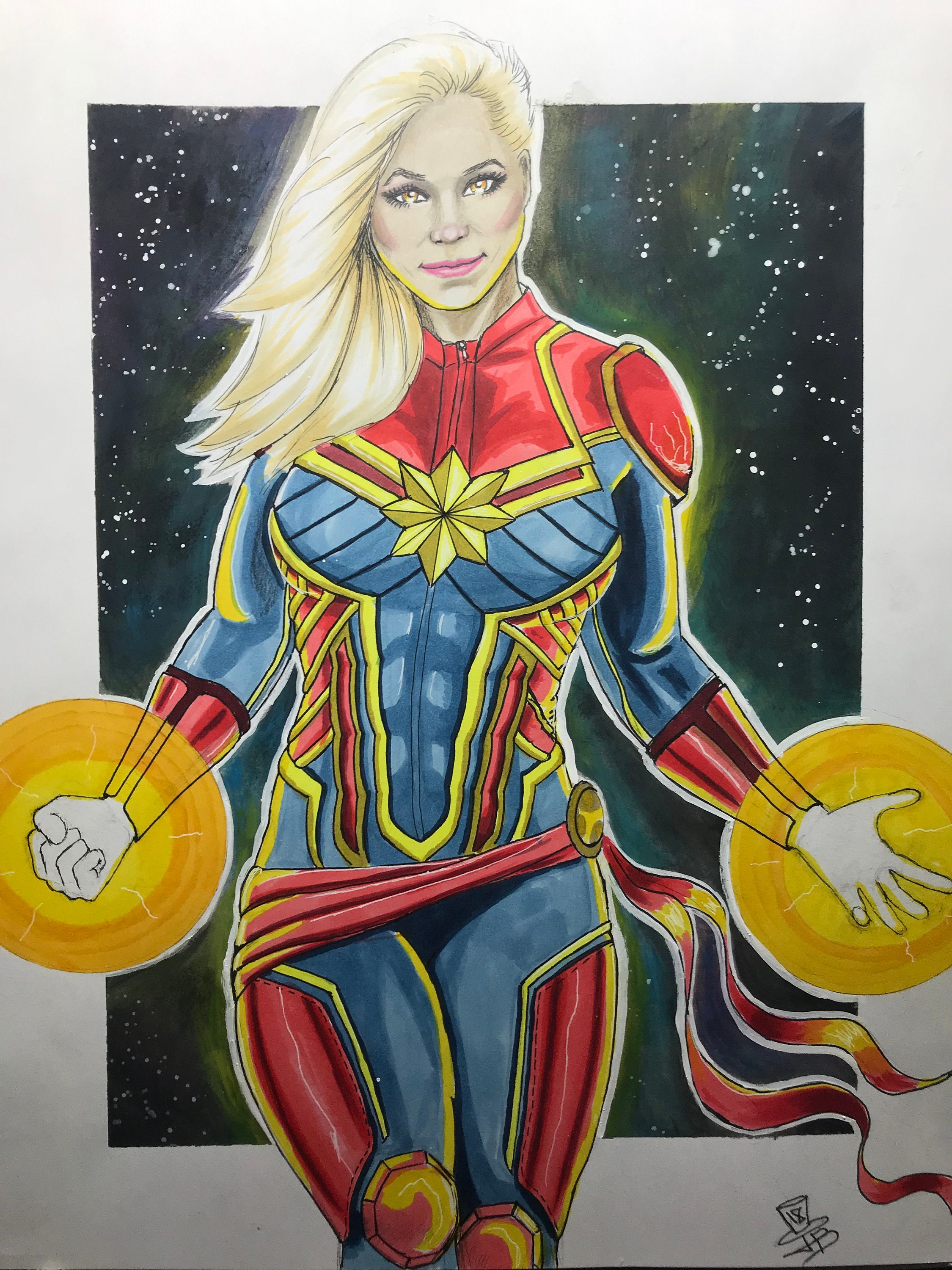 The Marvelous Mrs. Marvel - Etsy.de