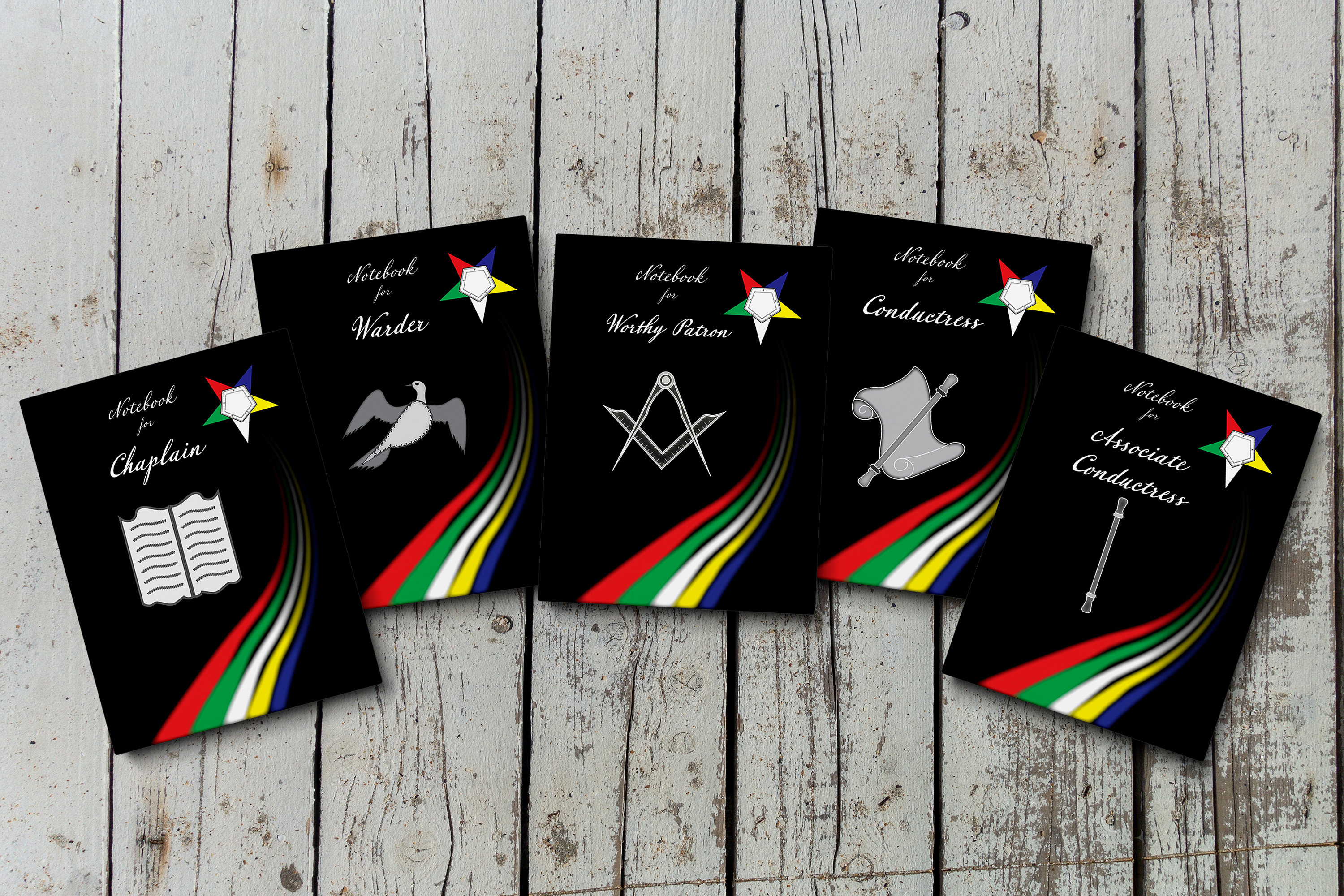 Notebook for Worthy Patron, Order of the Eastern Star, OES Inspired ...