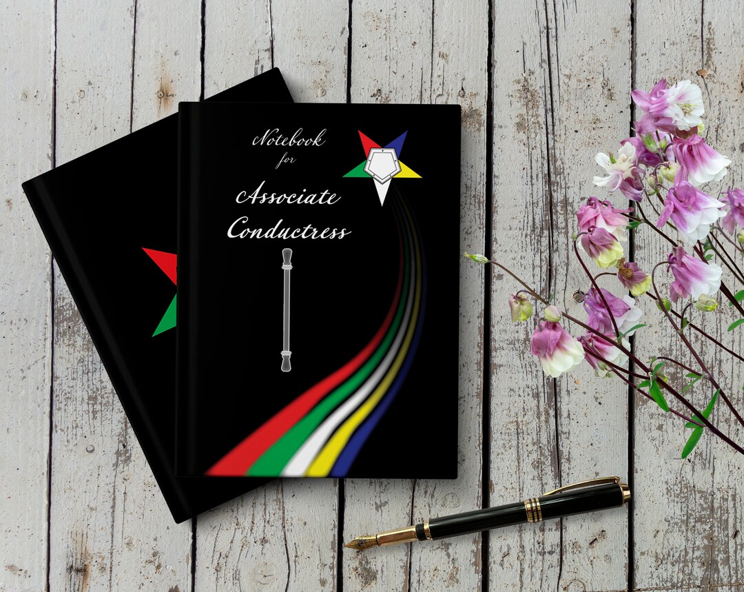 OES Associate Conductress Notebook: Eastern Star Themed Gift - Etsy