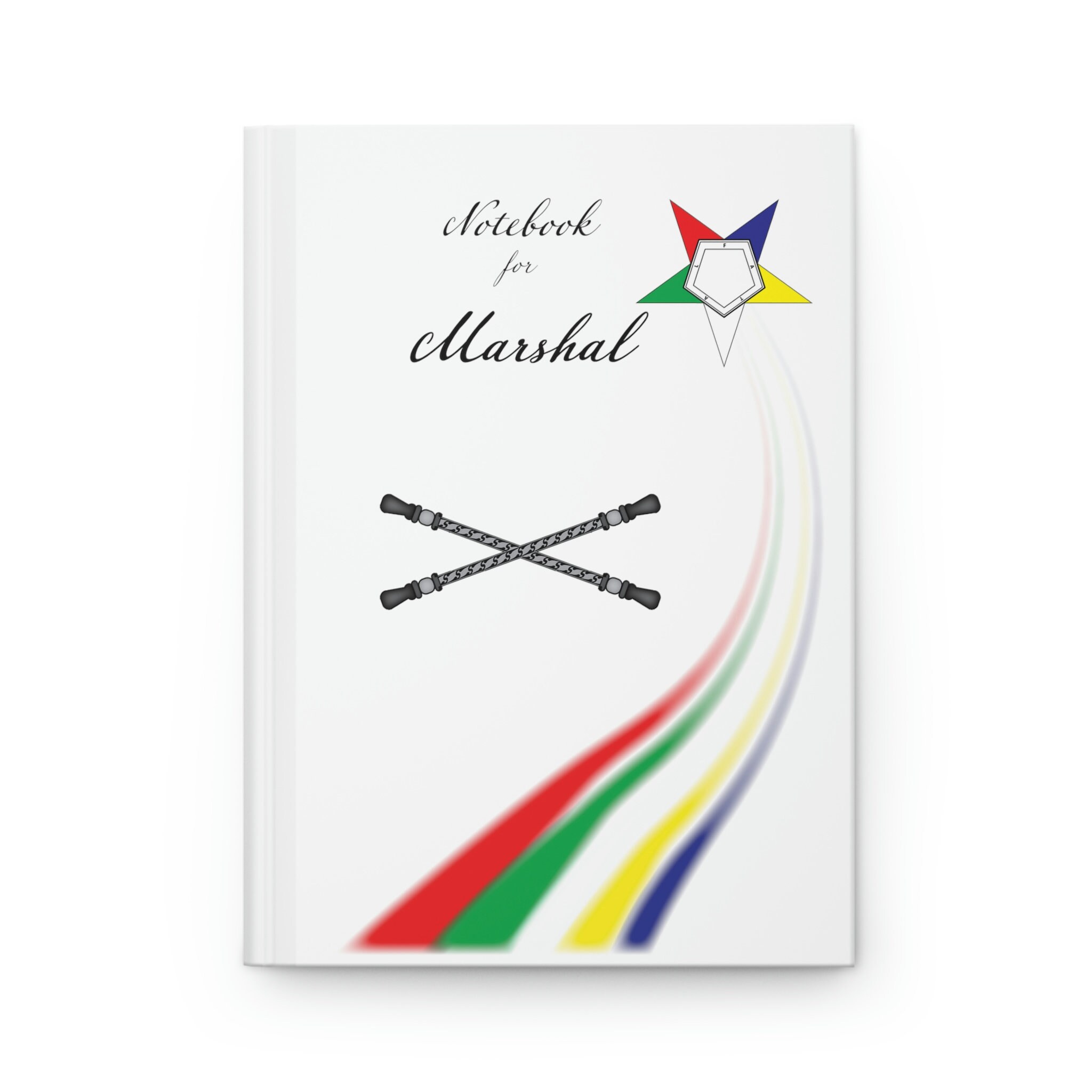 Notebook for Marshal Order of the Eastern Star OES Inspired - Etsy
