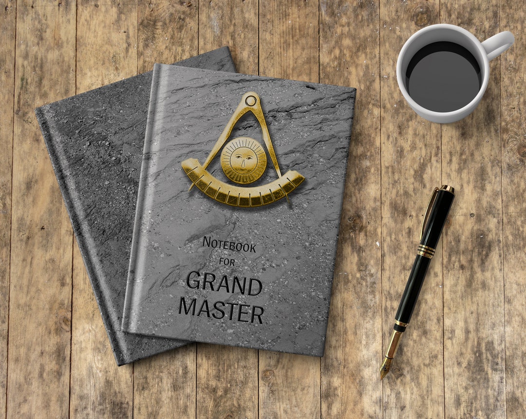 Freemasonry Notebook for Grand Master – Masonic Symbol Journal for ...