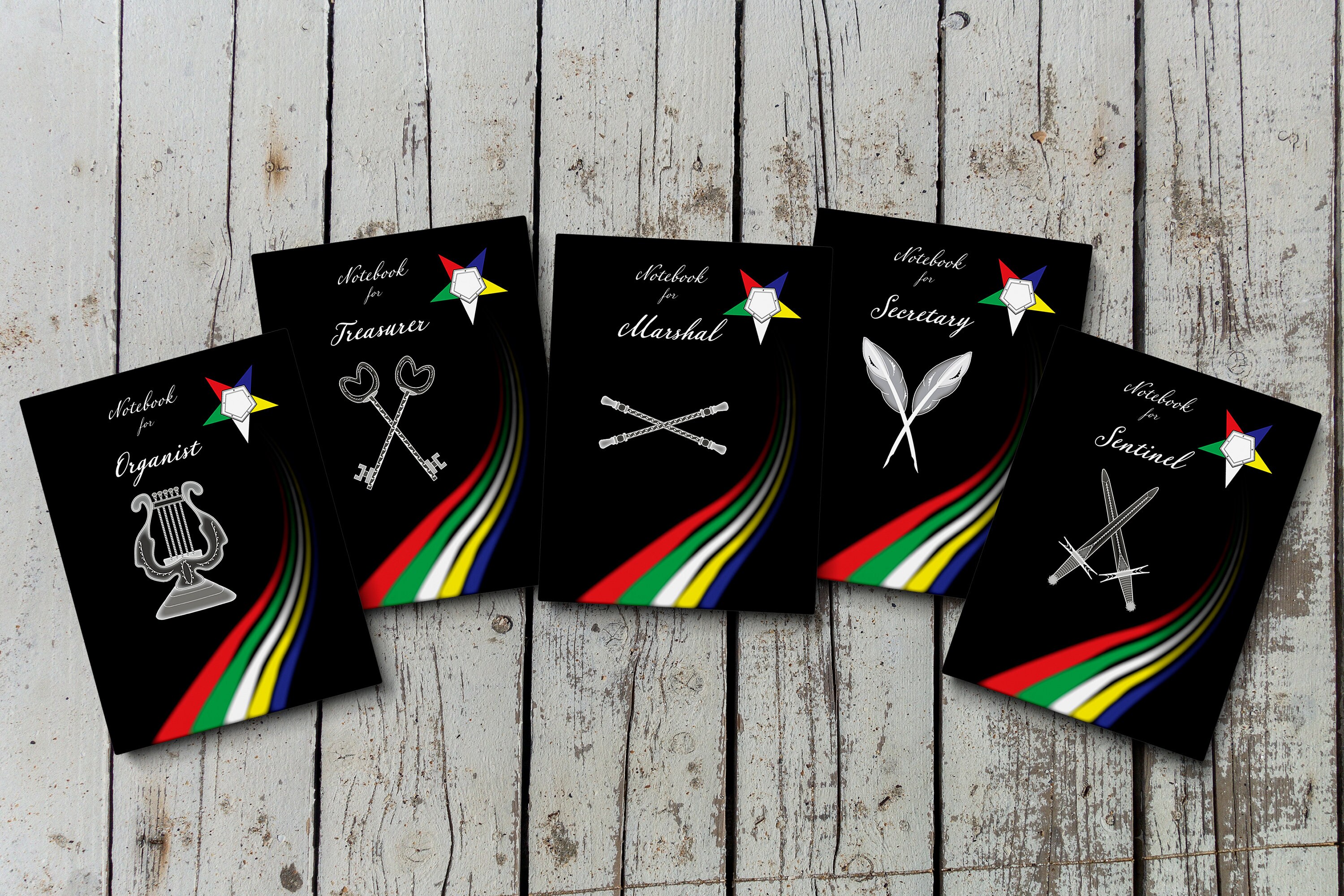 Notebook for Worthy Patron, Order of the Eastern Star, OES Inspired ...