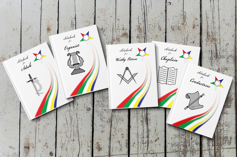 Notebook for Worthy Matron Order of the Eastern Star OES - Etsy