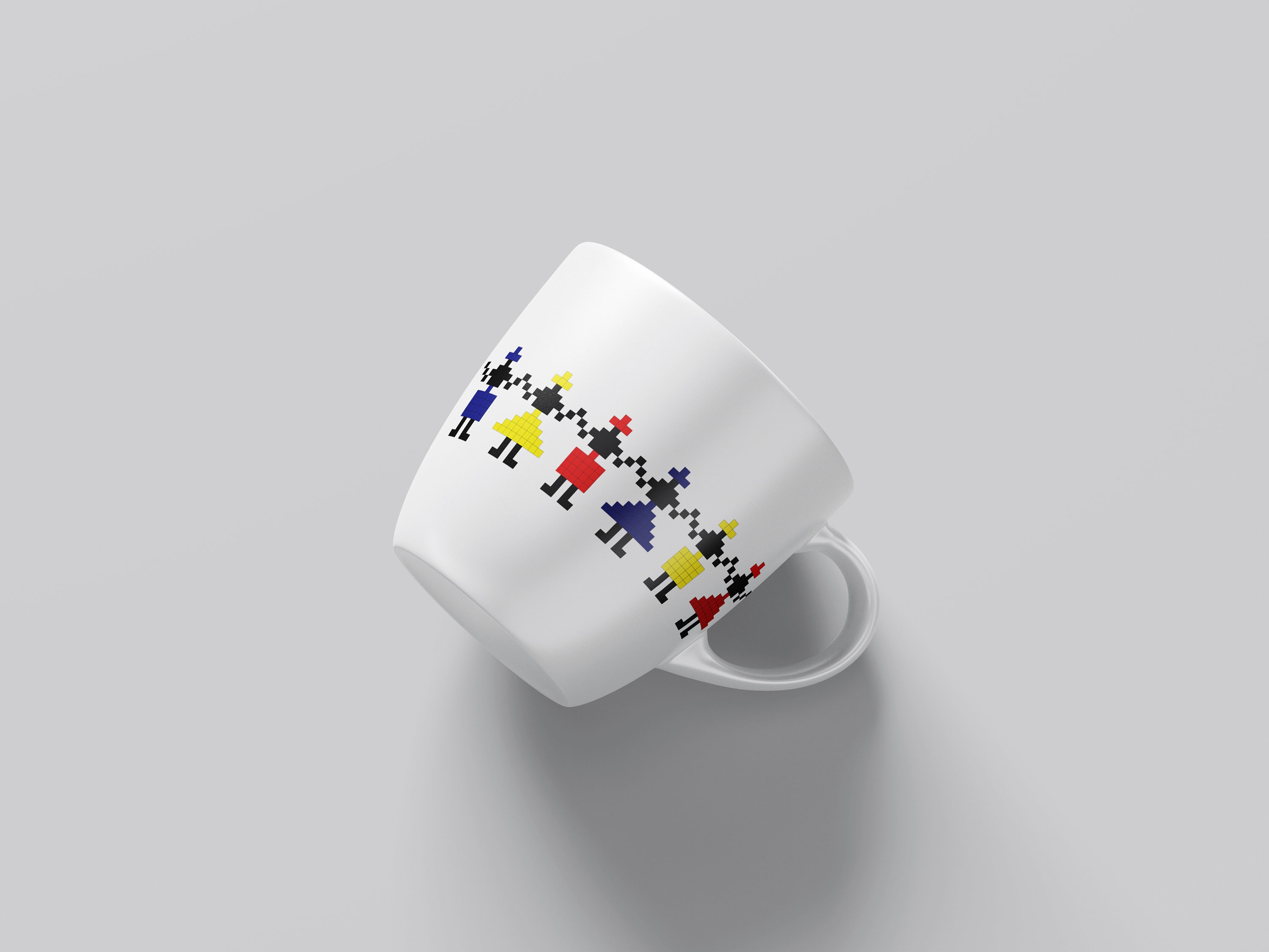 HORA Traditional Romanian Folk Art Pattern, Creative Illustration ...