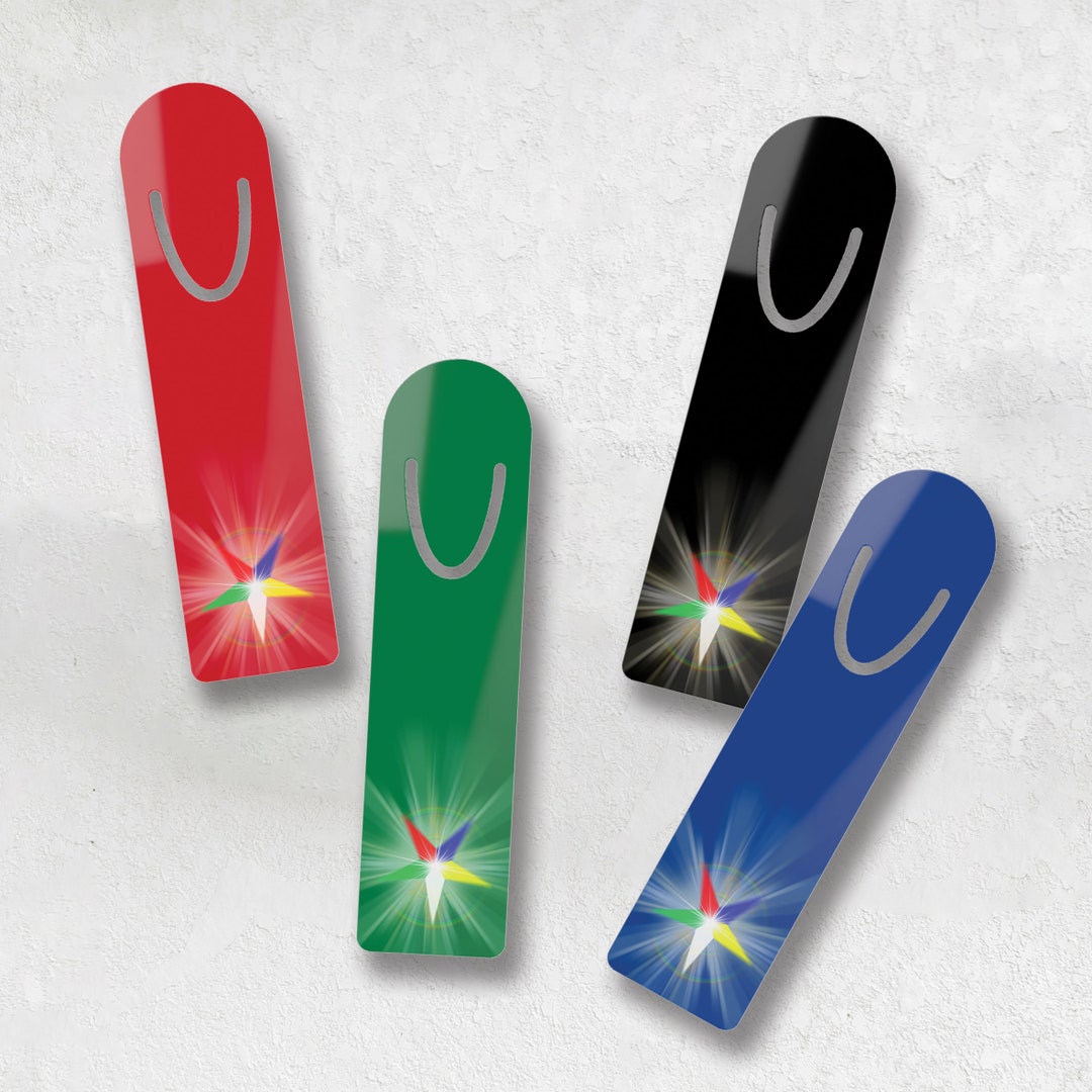 Star Bookmark, OES Design for Book Lovers, Order of the Eastern Star ...
