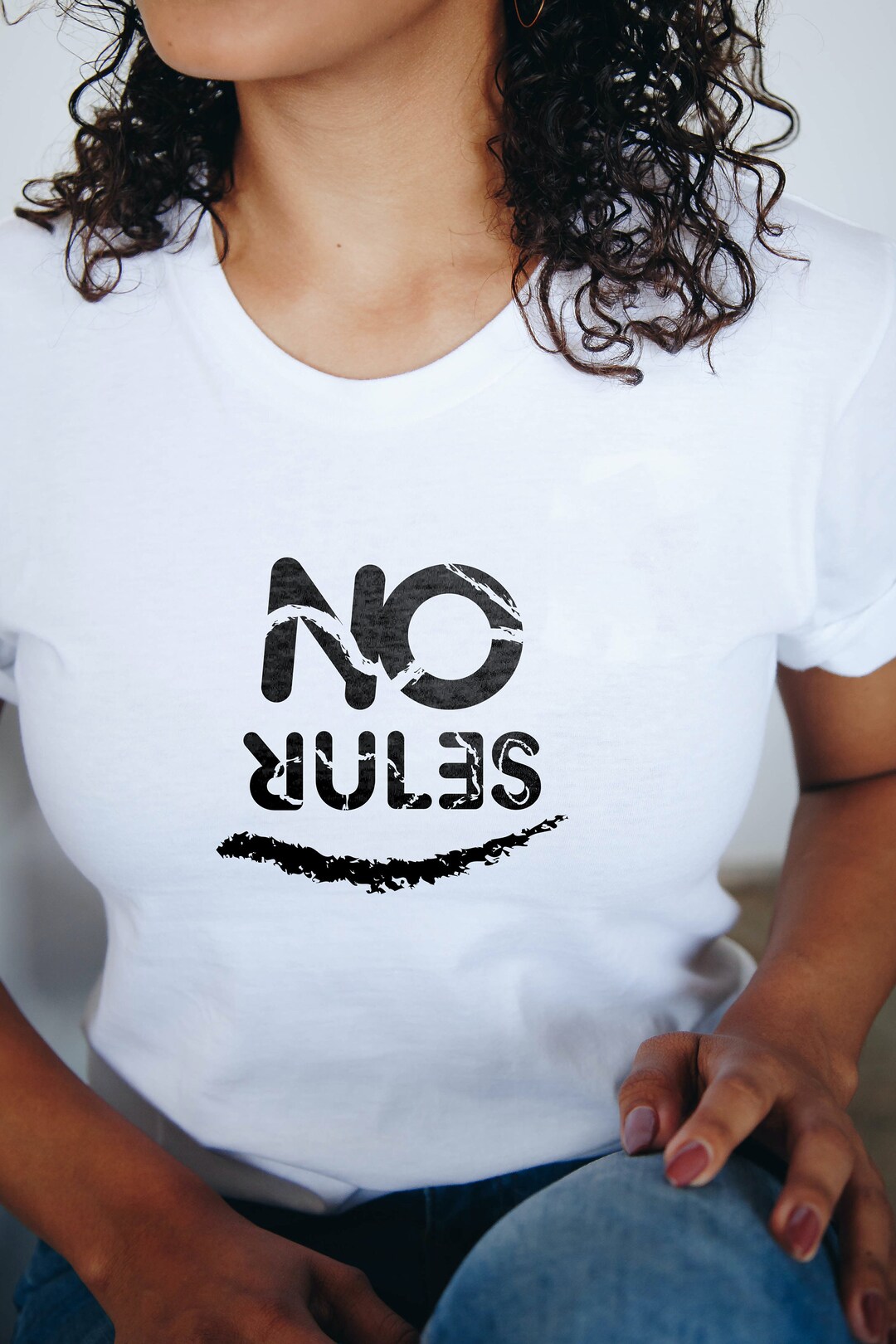No Rules T-shirt Funny No Rules Sign Unisex Heavy Cotton - Etsy