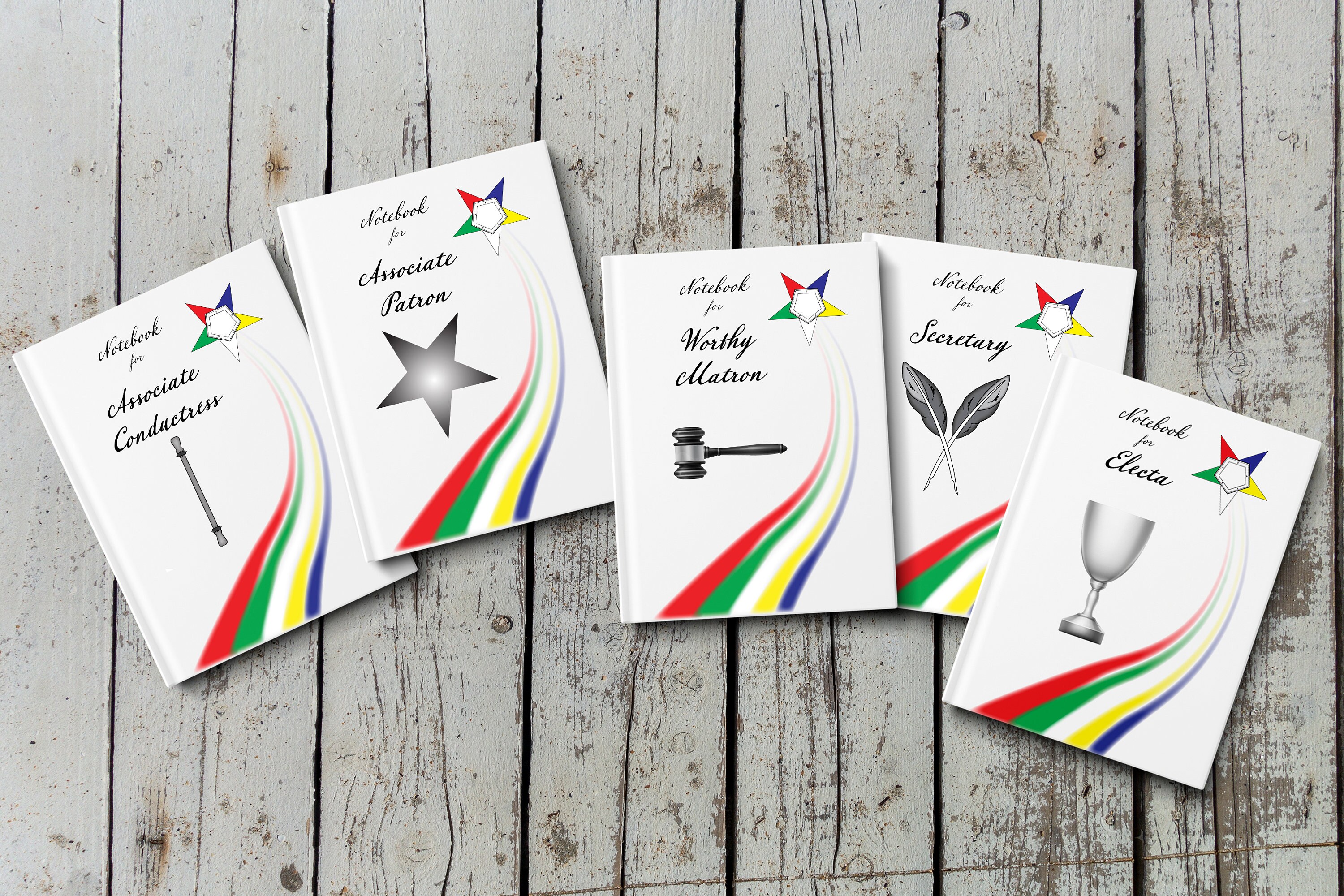 Notebook for Associate Conductress, Order of the Eastern Star, OES ...