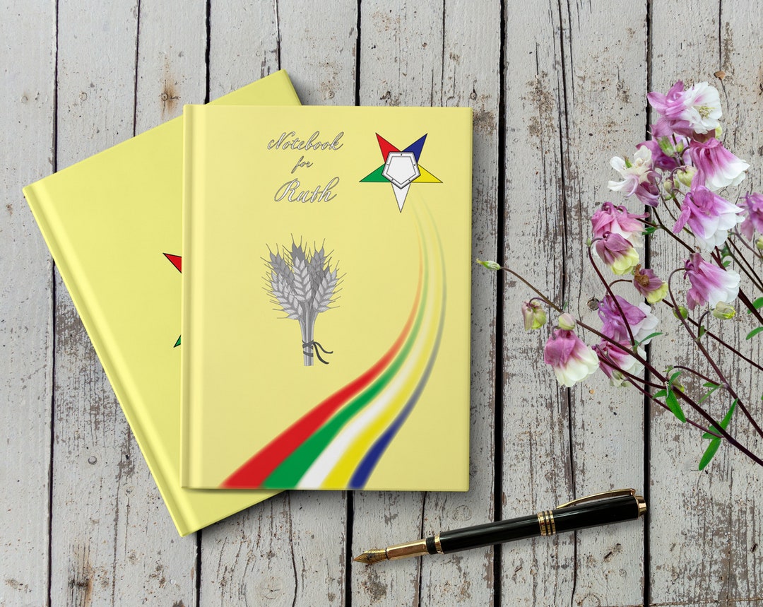OES Ruth Role Notebook: Order of the Eastern Star Gift - Etsy