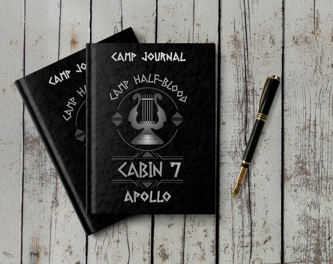 Notebook for Child of Apollo Camp Journal for Members of Cabin 7 in ...
