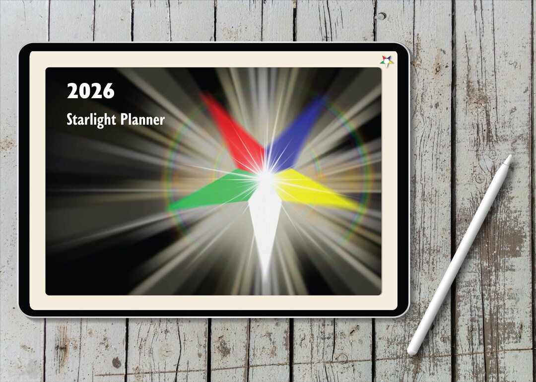 2026 Starlight Digital Planner: Eastern Star Planner for OES Members ...