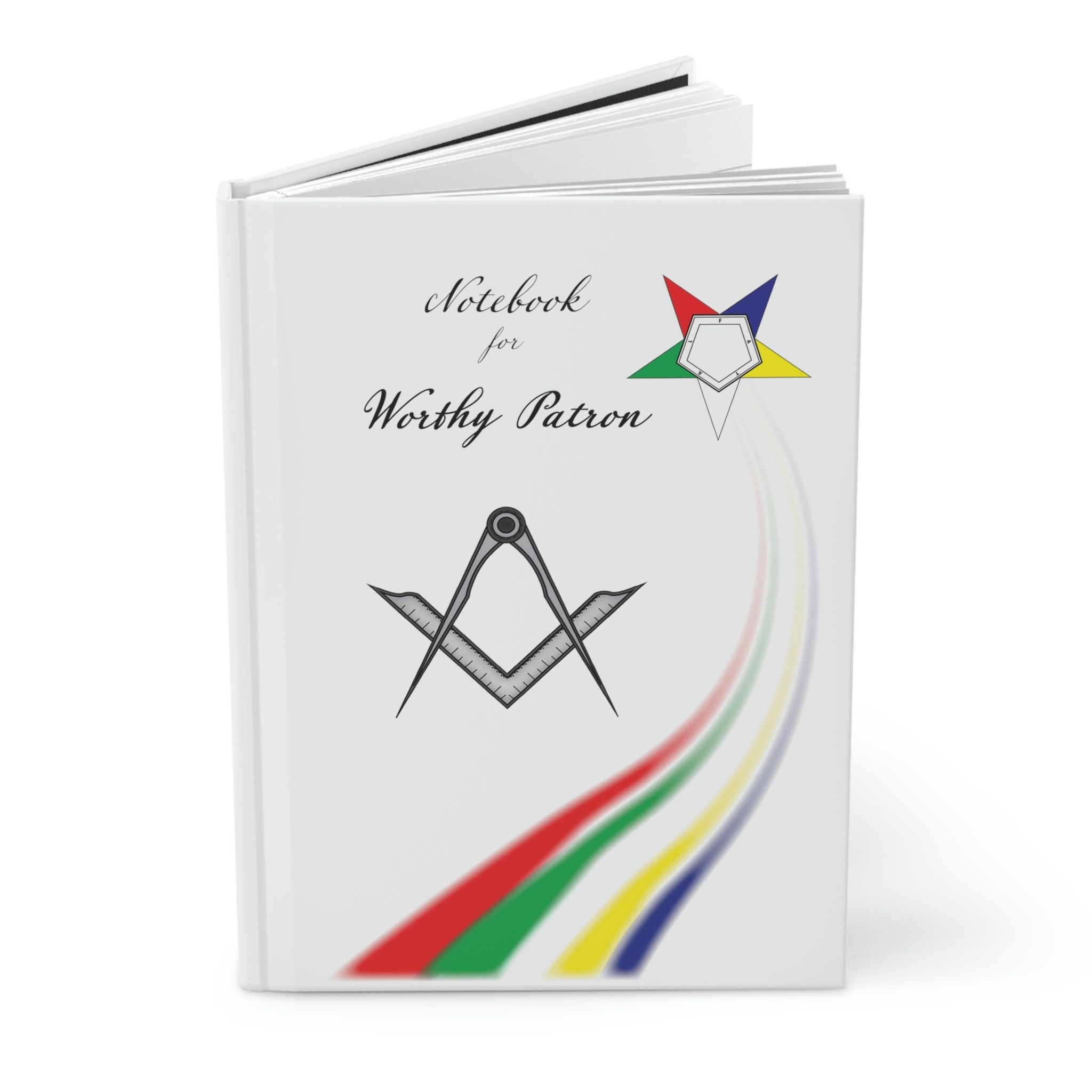 Notebook for Worthy Patron, Order of the Eastern Star, OES Inspired ...