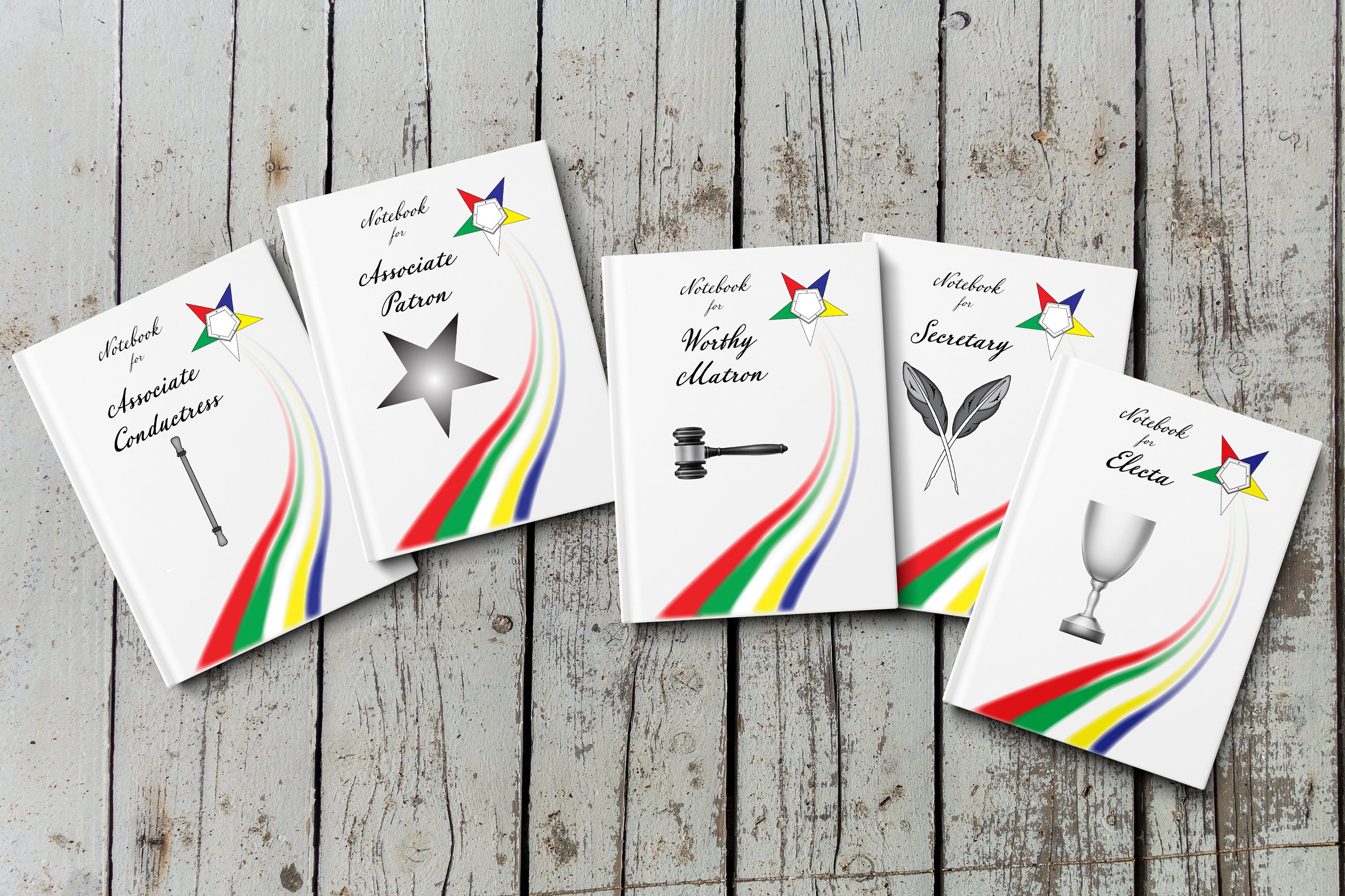 Notebook for Marshal Order of the Eastern Star OES Inspired - Etsy