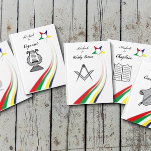 Notebook for Associate Conductress, Order of the Eastern Star, OES ...
