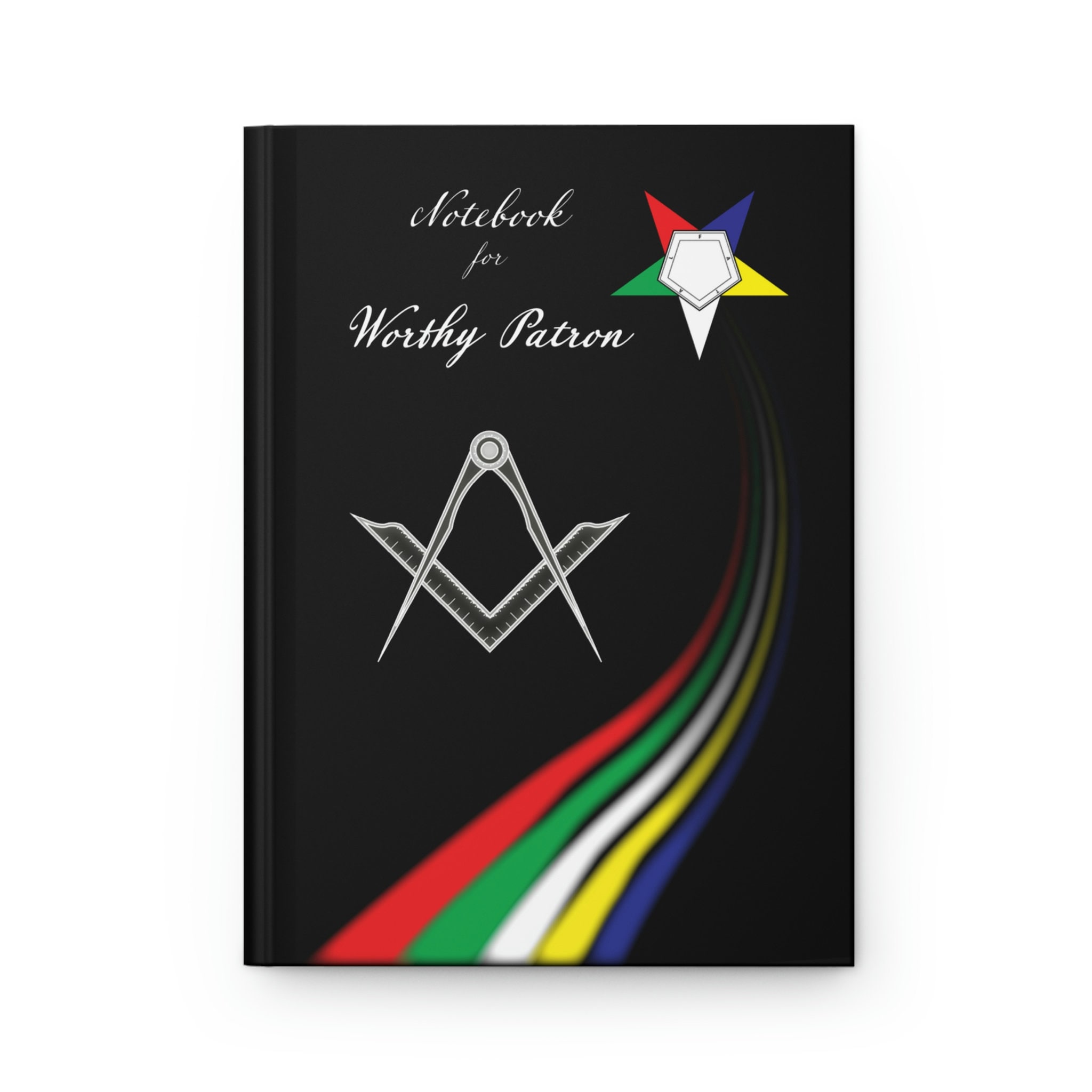 Notebook for Worthy Patron, Order of the Eastern Star, OES Inspired ...