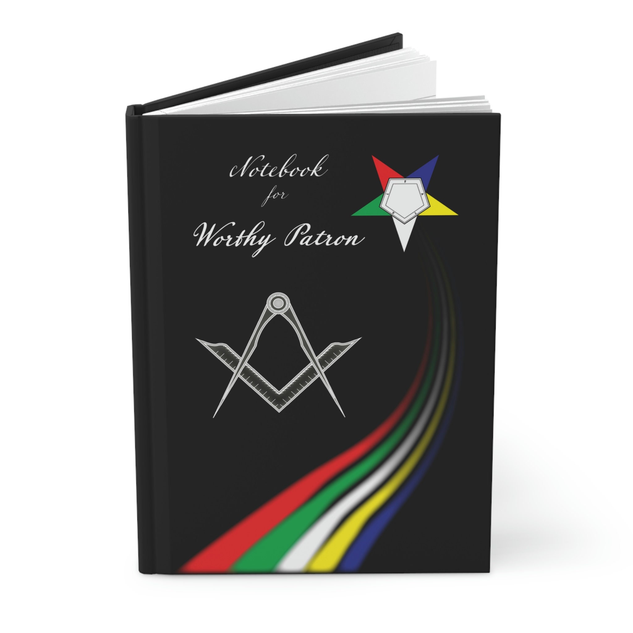Notebook for Worthy Patron, Order of the Eastern Star, OES Inspired ...