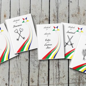 Notebook for Worthy Matron, Order of the Eastern Star, OES Inspired ...